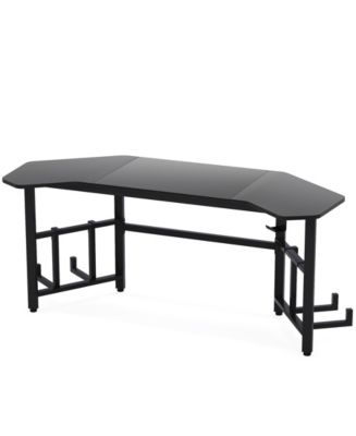 Tribesigns Gaming Desk, Ergonomic Gaming Computer Desk, 66.5 inch Large ...