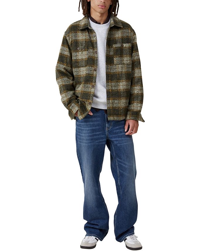 COTTON ON Men's Box Fit Crew Sweater - Macy's