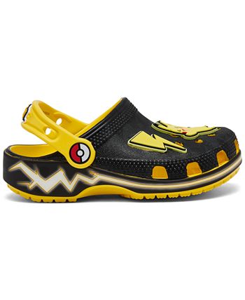 Crocs Pokemon Little Kids’ Pikachu Classic Clogs from Finish Line - Macy's
