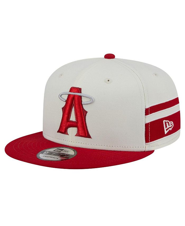New Era Men's Red Los Angeles Angels City Connect 9FIFTY Snapback Hat ...