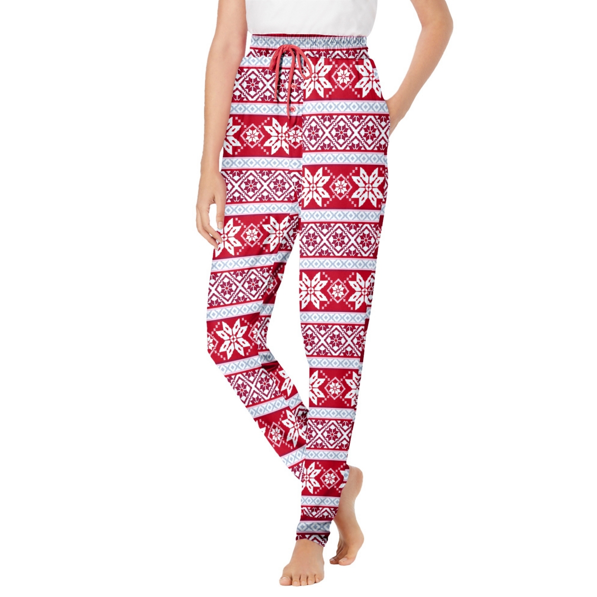 Click here for Dreams & Co. Womens Relaxed Pajama Pant - Classic... prices