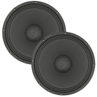 5 Core Speaker Subwoofer Pair 12 Inch Pair PA DJ Subs 200W Max Pro ...