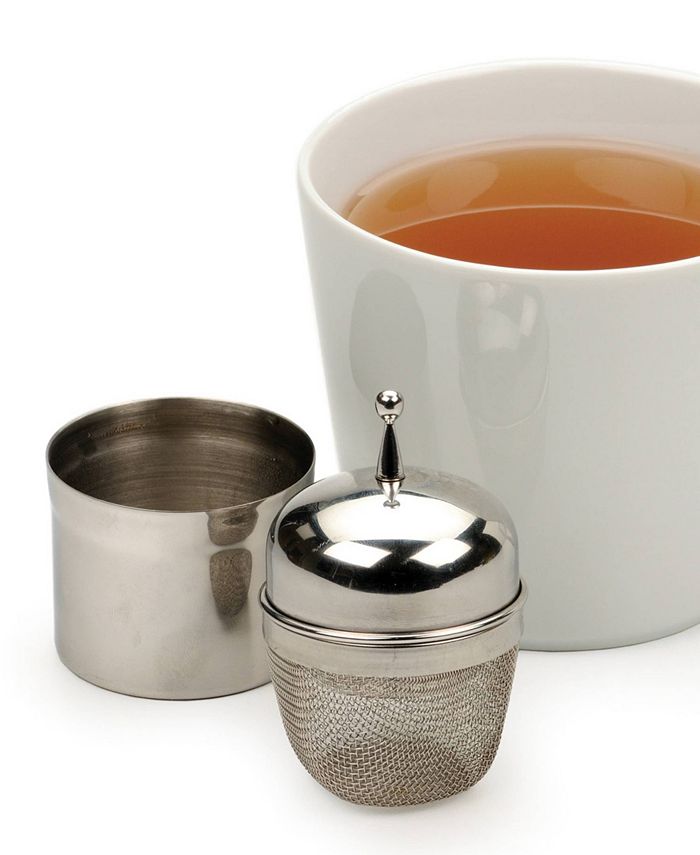 RSVP International Stainless Steel 2" x 3" x 3" Floating Tea Infuser ...