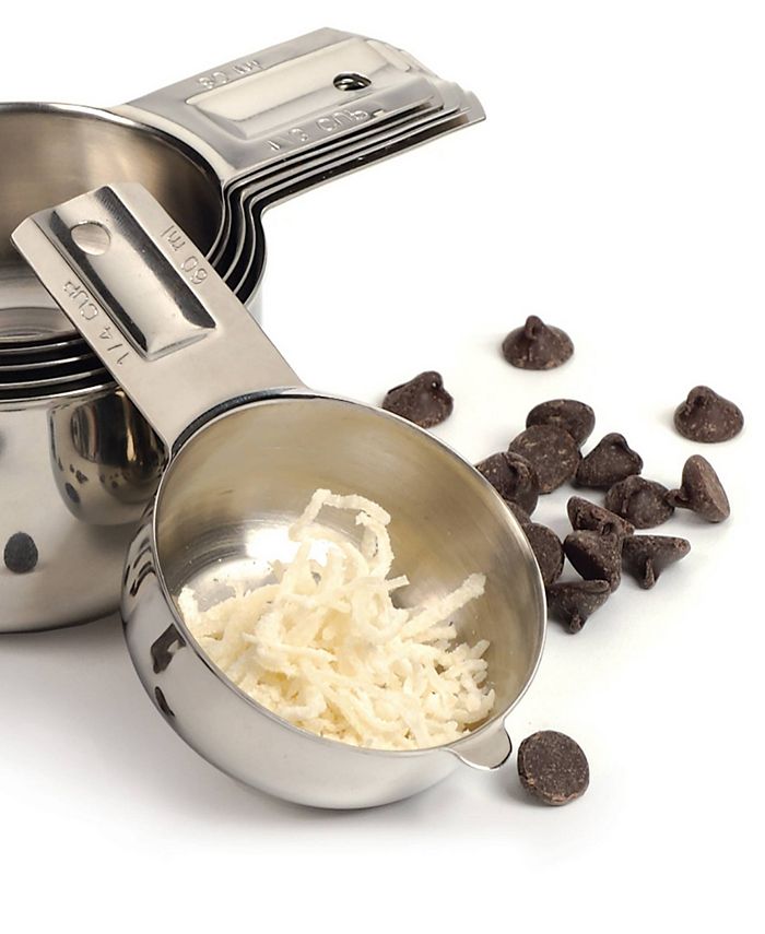 RSVP International Endurance Stainless Steel 6 Piece Nesting Measuring ...