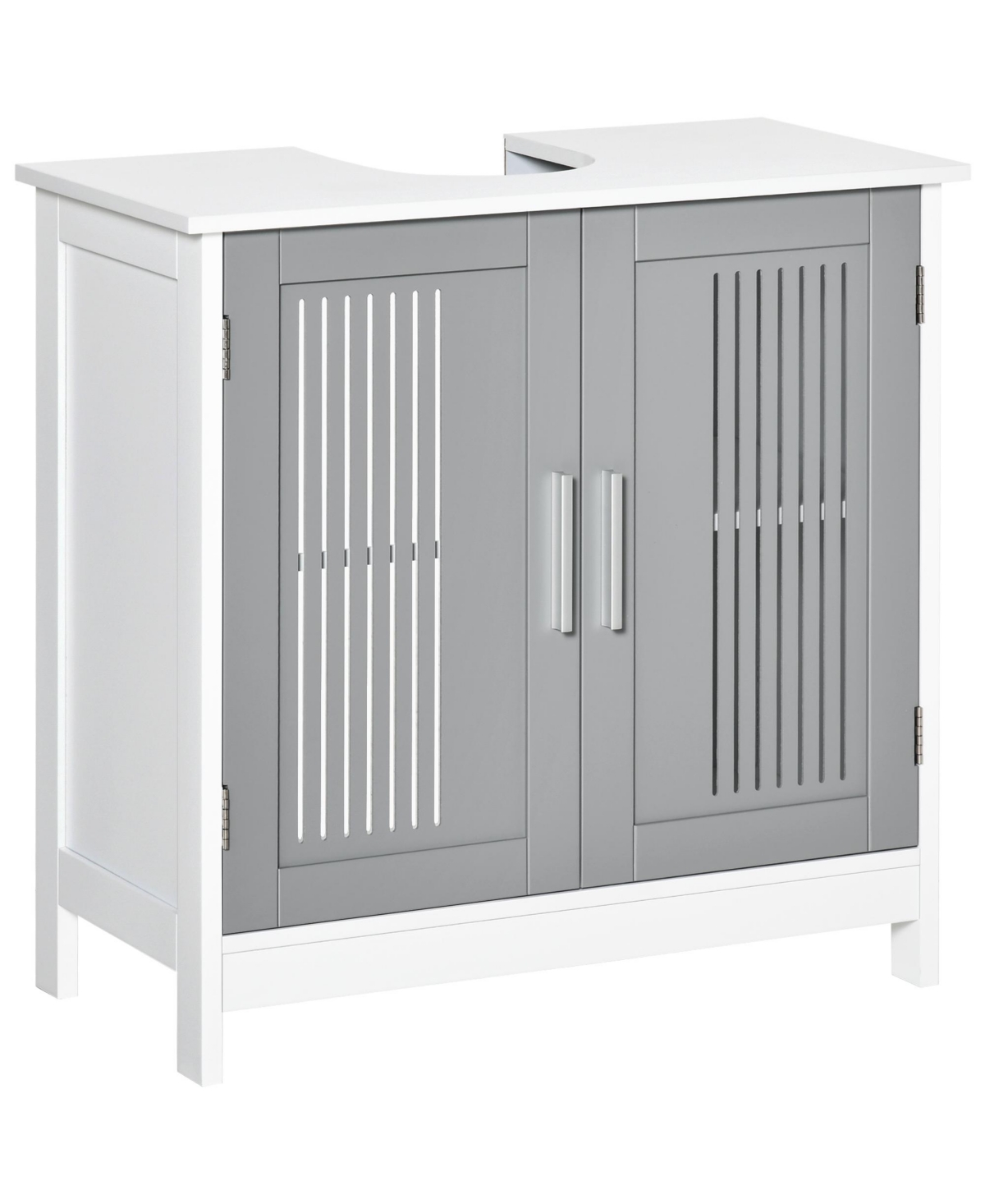 Click here for Under Sink Cabinet with Adjustable Shelves - White... prices