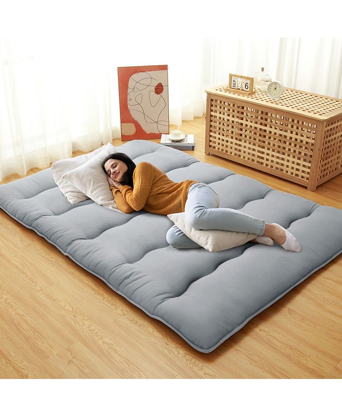 CAROMIO Full Size Futon Mattress Floor Mattress Pad Portable Dorm ...