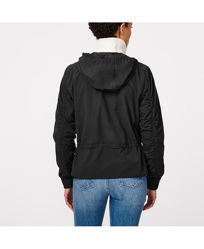 Bernardo Women's Short Hooded Rain Jacket - Macy's