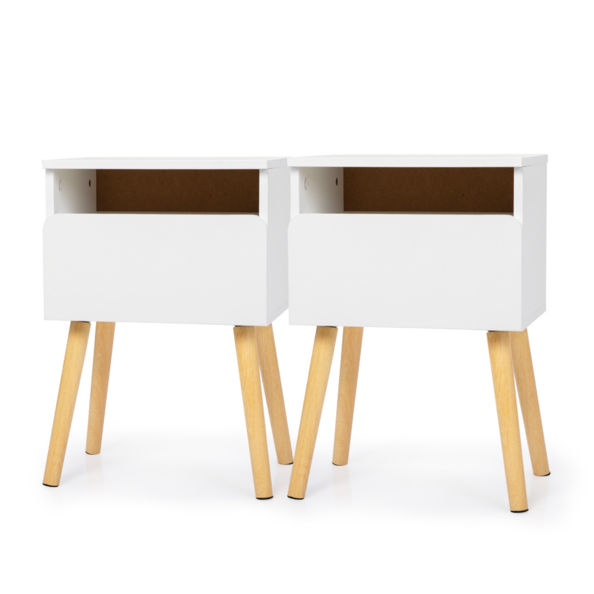 Click here for Streamdale Furniture Modern White Bedside Table wi... prices