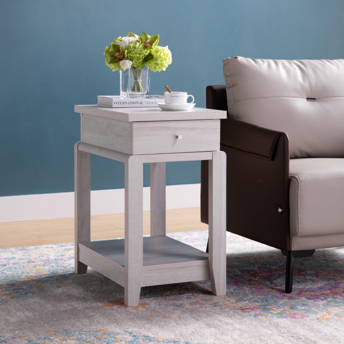 Click here for Simplie Fun Chairside Table White Oak - White oak prices