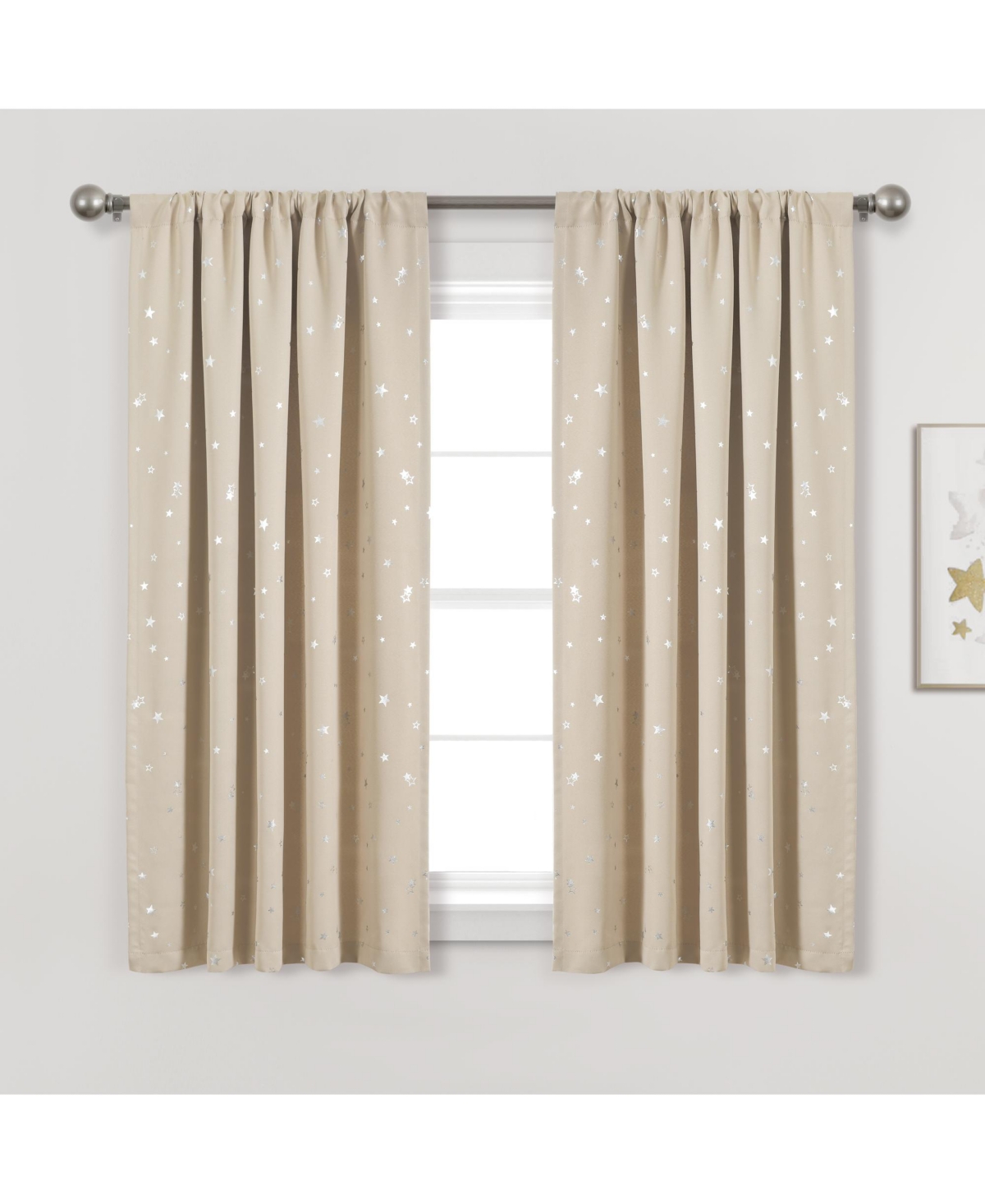 Click here for Lush Decor Star Blackout Window Curtain Panels - N... prices