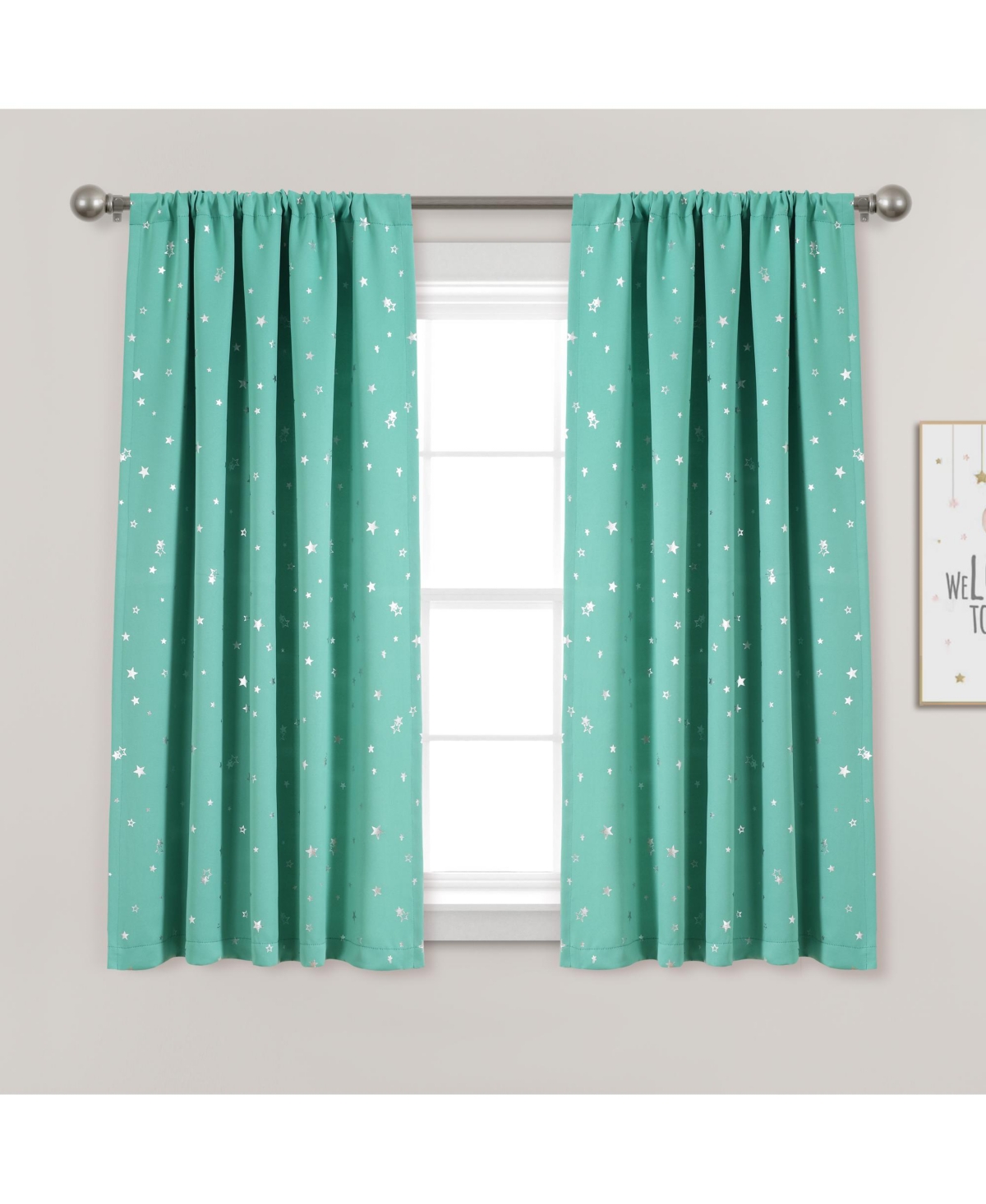 Click here for Lush Decor Star Blackout Window Curtain Panels - T... prices