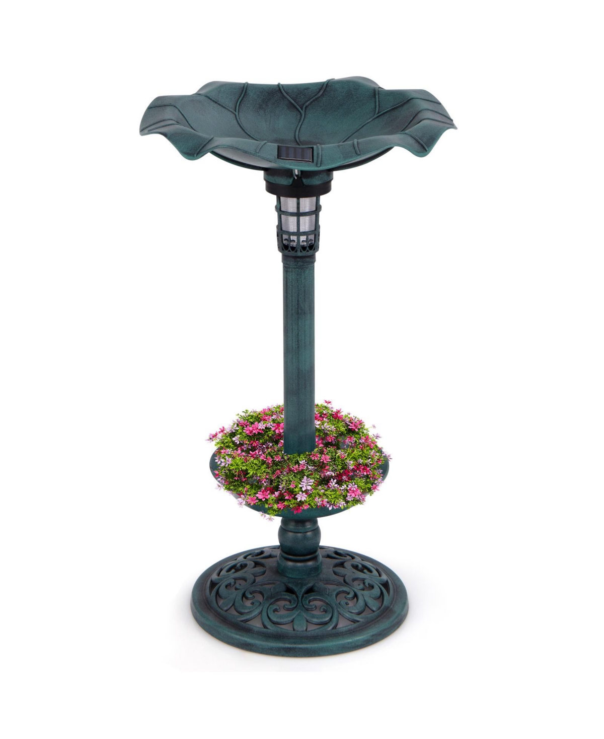 Click here for Slickblue Standing Pedestal Birdbath and Feeder Co... prices