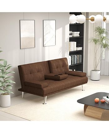 Simplie Fun Sofa Lie Function Sofa:Foldable Sofa Bed Sofa Bed - Macy's