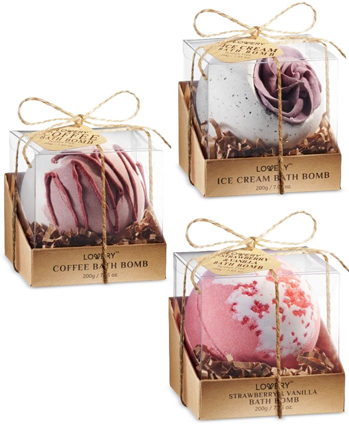 Lovery 3-Pc. Deluxe Bath Bomb Set - Macy's