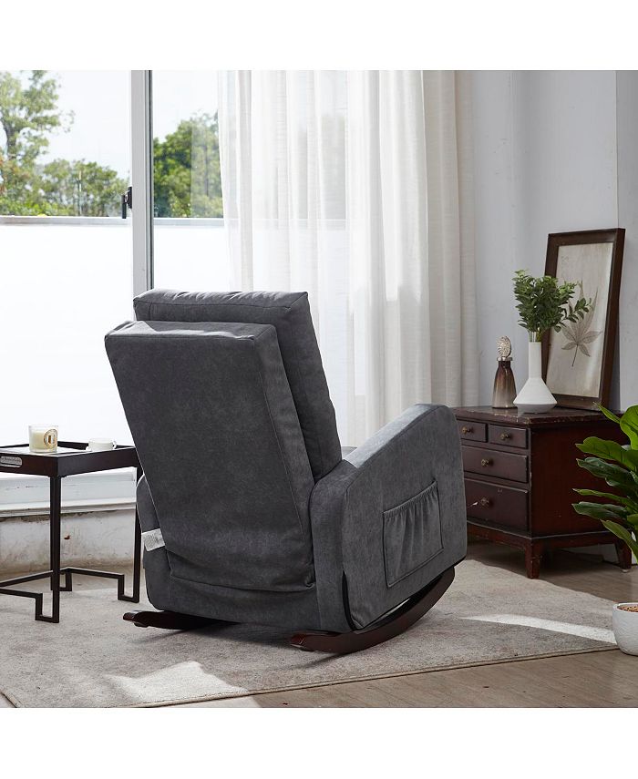 Simplie Fun Single Sofa Reclining Chair Japanese Chair Lazy Sofa Tatami ...