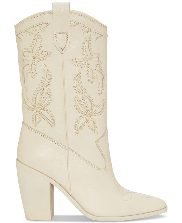 Vince Camuto Women's Alisah Mid-Calf Cowboy Boots - Macy's