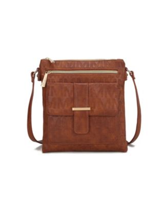 MKF Collection Janni Signature Embossed Crossbody Bag by Mia K. - Macy's