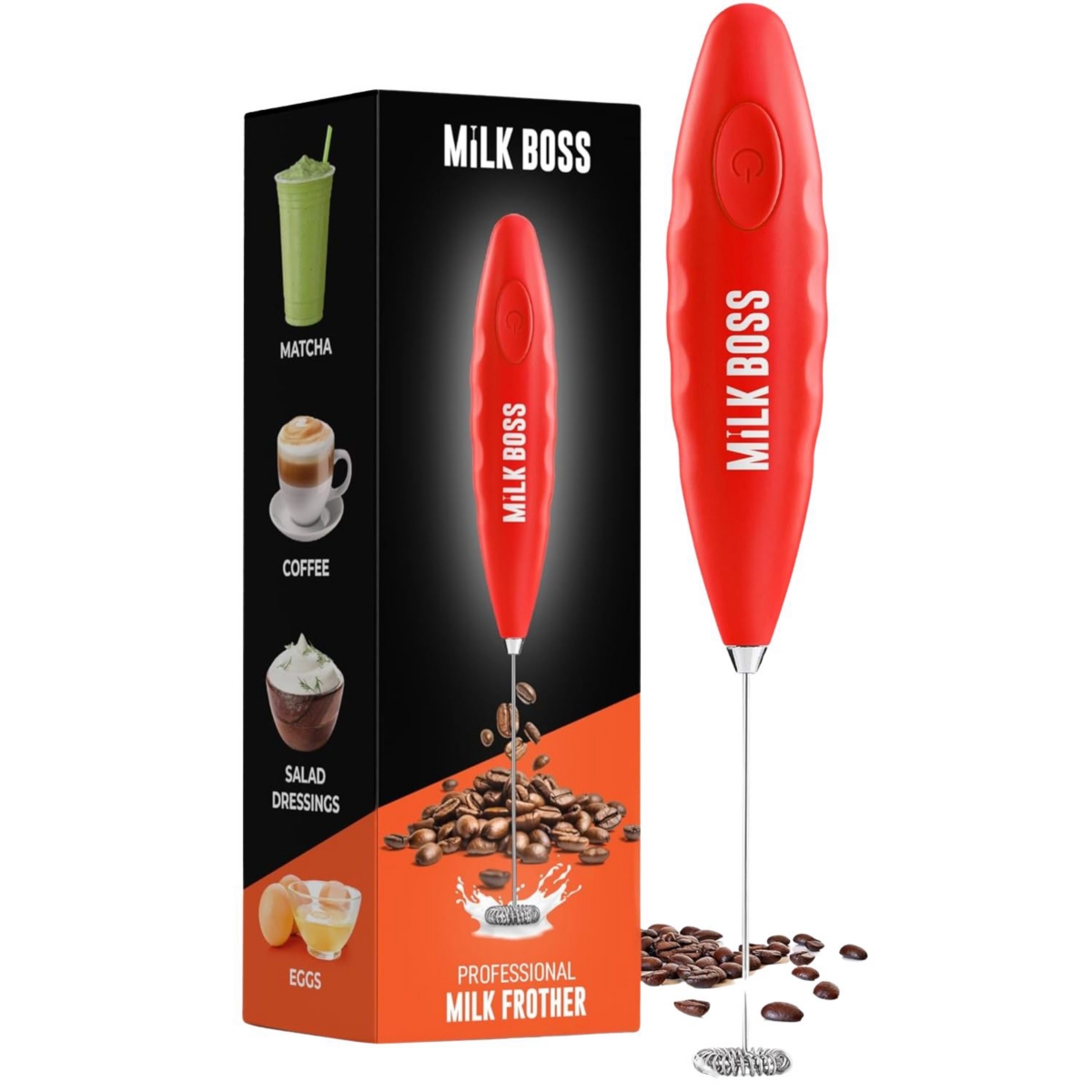 Click here for Milk Boss Powerful Milk Frother Wand - Milk Frothe... prices
