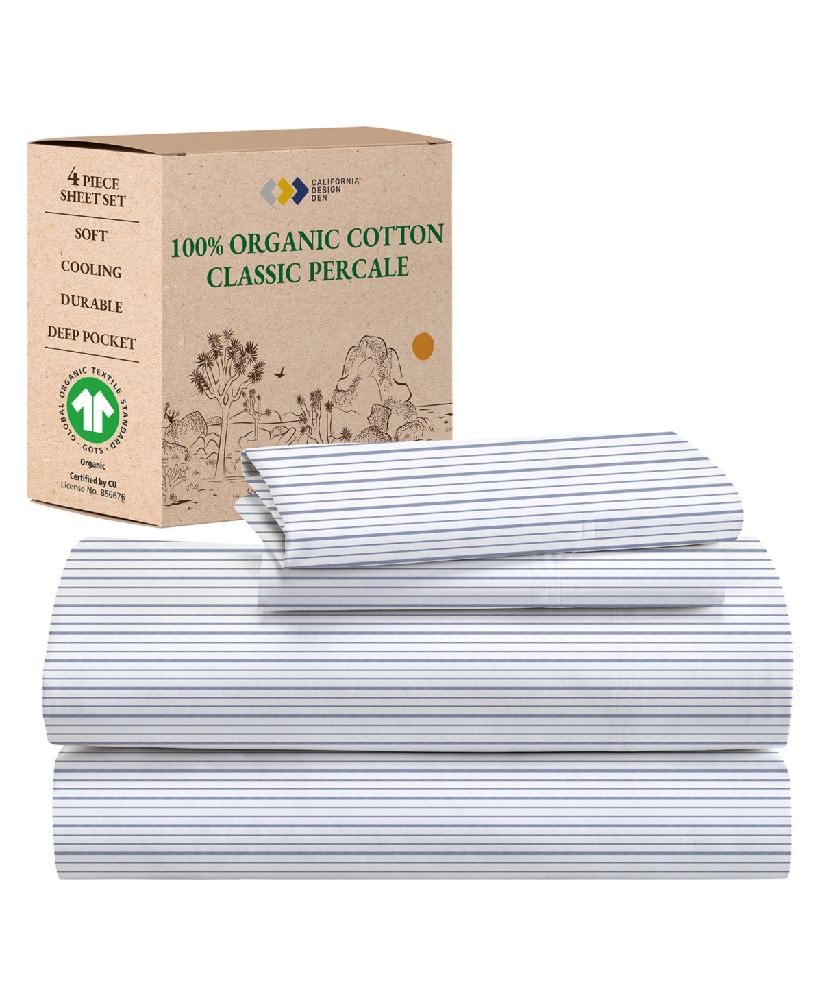 Click here for Printed Quatrefoil - 100 Organic Cotton Percale Sh... prices
