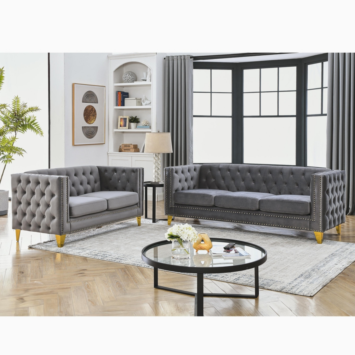 Click here for Streamdale 3 Seater + 2 Seater Combination Sofa.Gr... prices