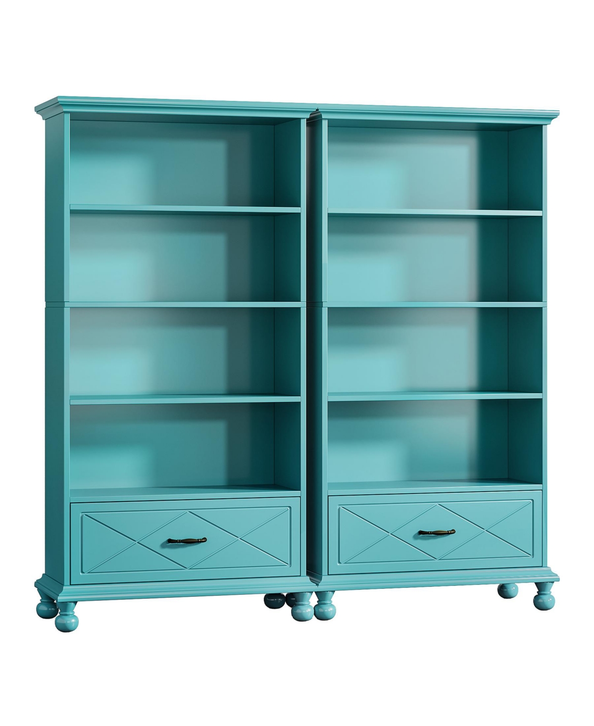 Click here for Tribesigns 6-Shelf Bookcase Set of 2  71 Inch Tall... prices