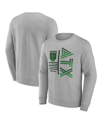 Fanatics Men's Steel Austin FC Fleece Pullover Sweatshirt - Macy's