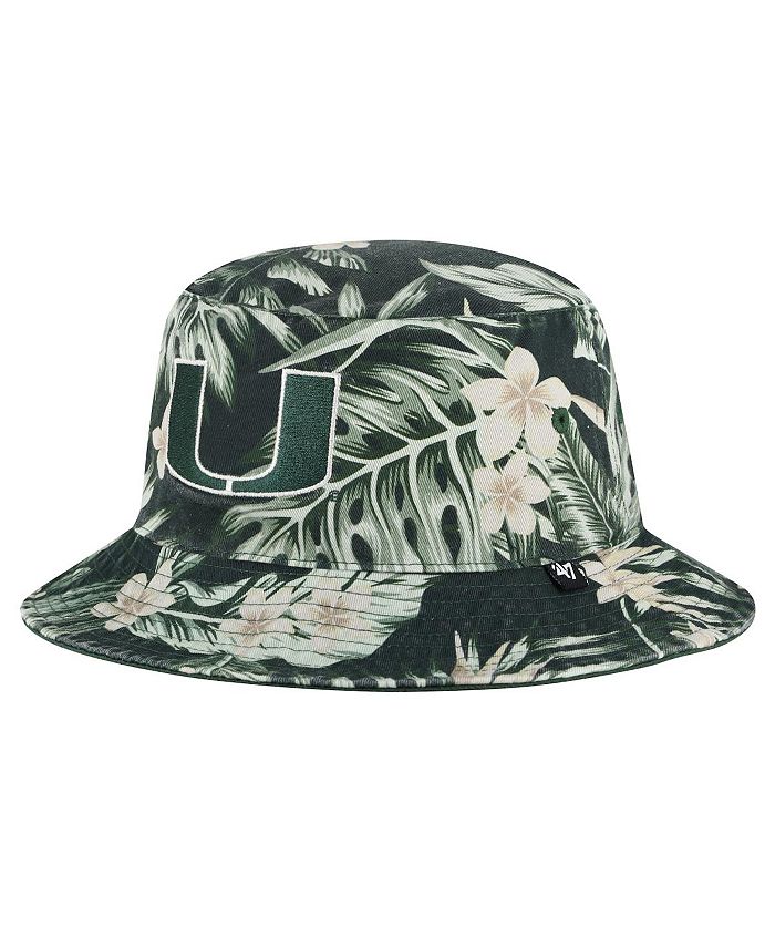 '47 Brand Men's Miami Hurricanes Tropicalia Bucket Hat - Macy's
