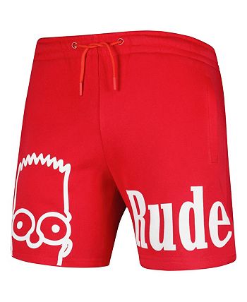 Freeze Max Men's Red The Simpsons Rude Shorts - Macy's