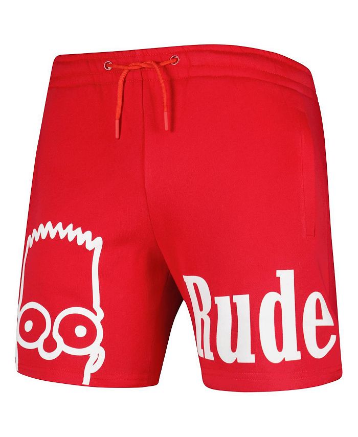 Freeze Max Men's Red The Simpsons Rude Shorts - Macy's