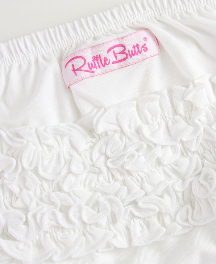 RuffleButts Baby Girls Baby Knit RuffleButt - Macy's