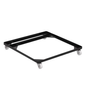 EMMA+OLIVER Steel Stack Chair And Church Chair Dolly - Macy's