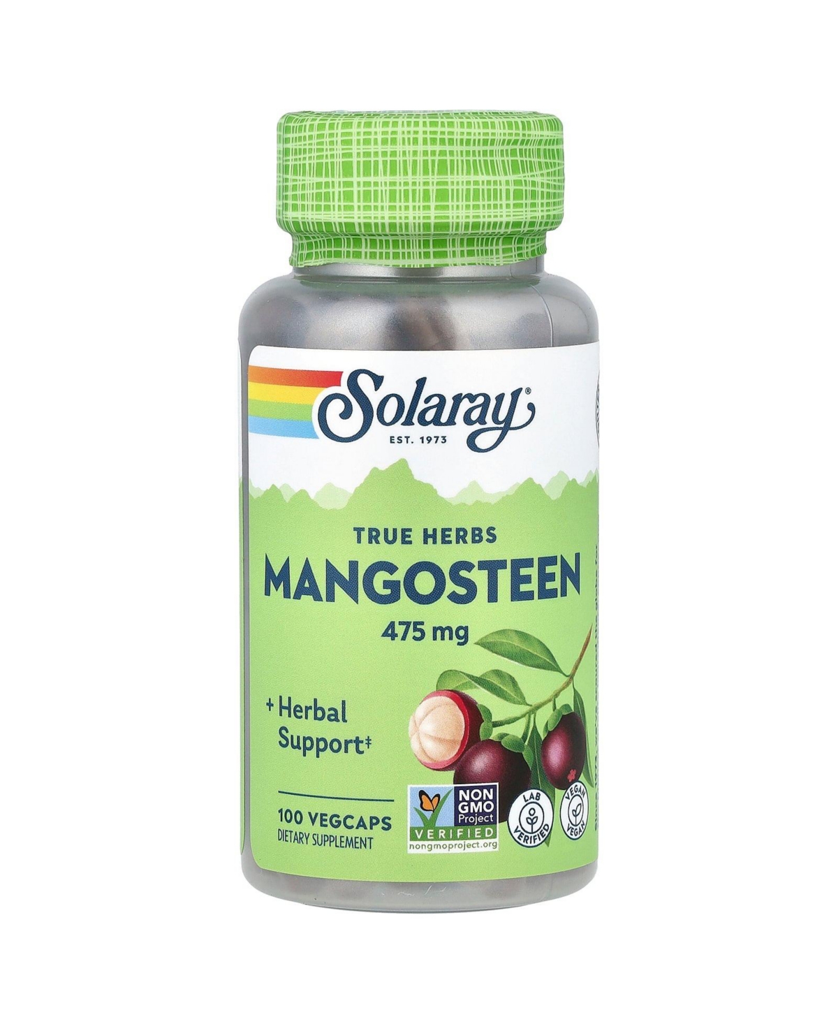 Click here for Solaray True Herbs Mangosteen 475 mg - 100 VegCaps prices