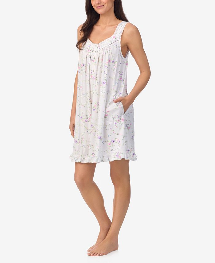 Aria Women's Sleeveless Short Chemise - Macy's