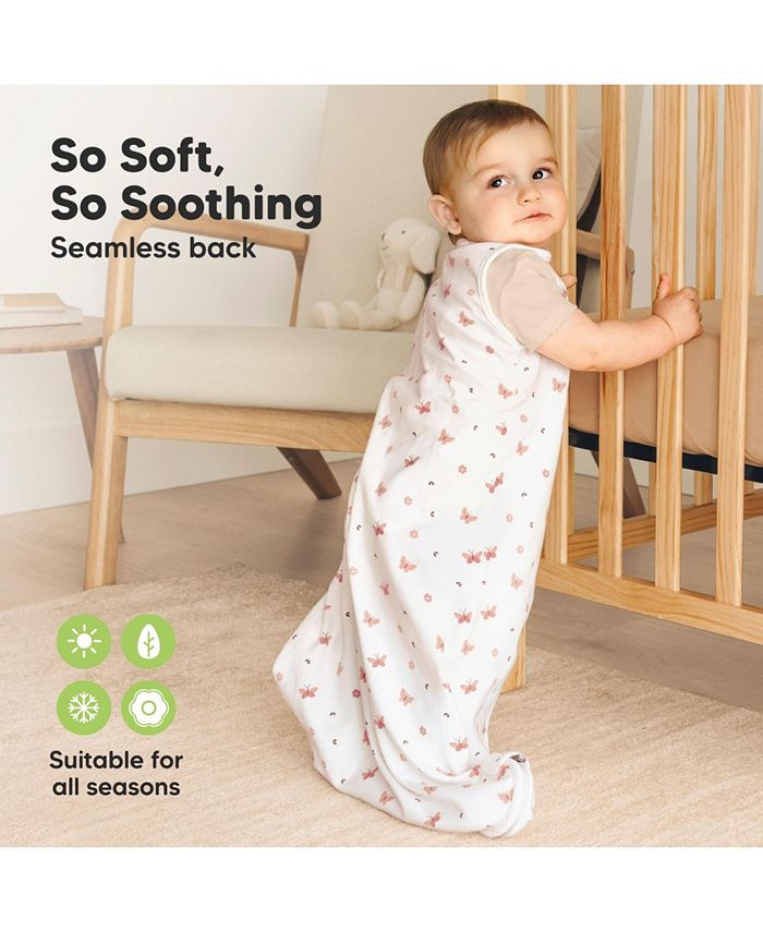 KeaBabies 2-Pack Sleep Sacks for Babies, Soothe Sleeping Sack Wearable ...