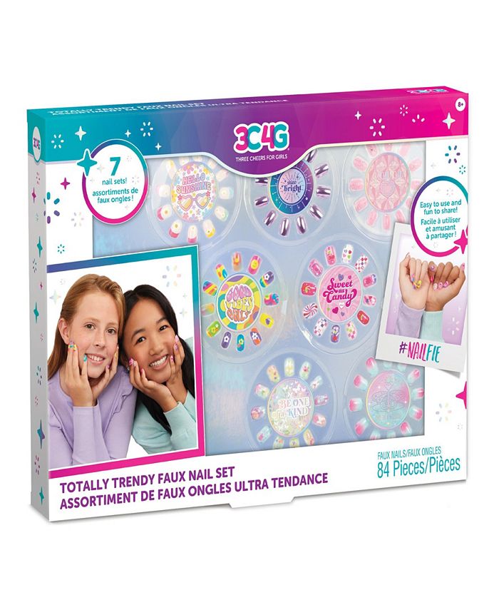 Make It Real 3C4G Totally Trendy Faux Nail Set - Macy's