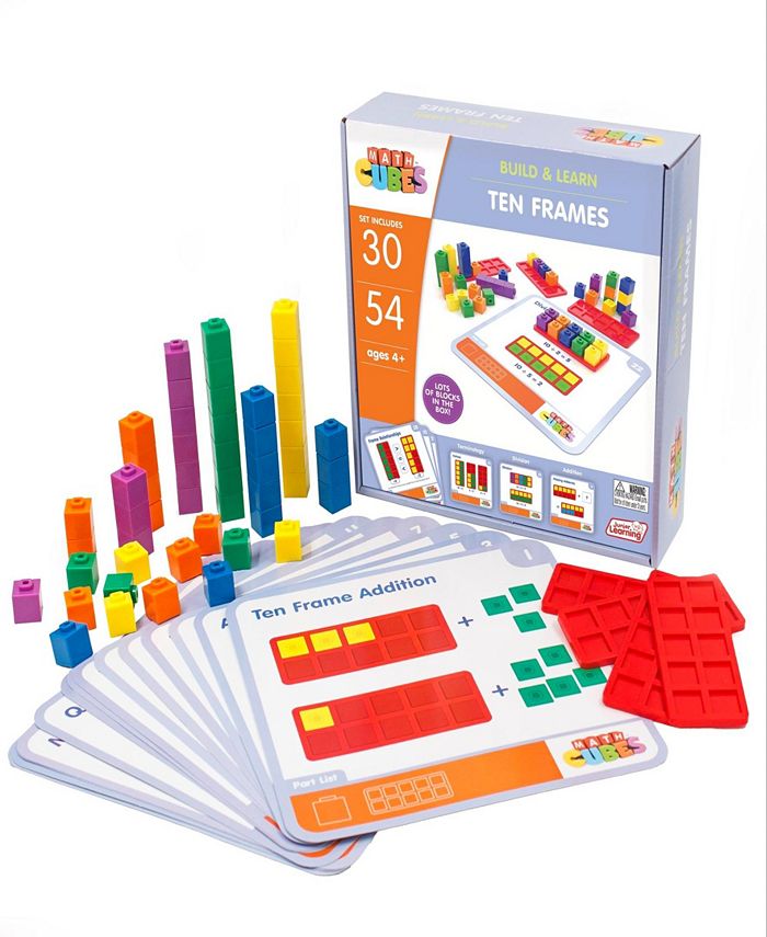 Junior Learning Mathcubes - Ten Frames Activity Set - Macy's