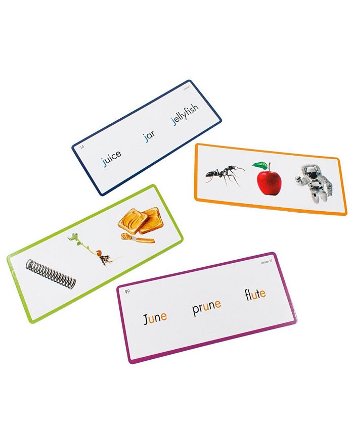 Junior Learning Rainbow Phonics - Phonemic Awareness Sounds Word Cards ...