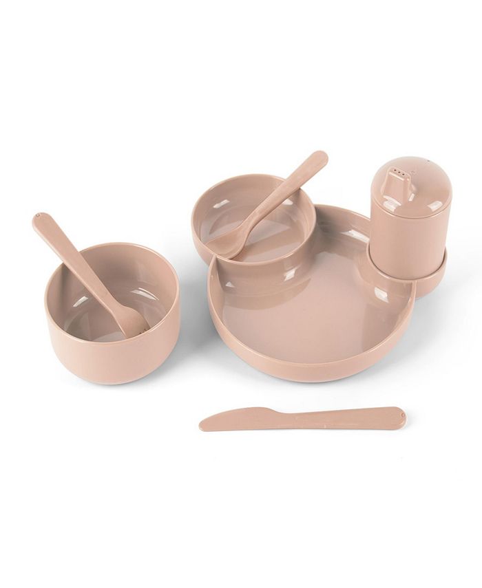 Dantoy Tiny BIO Sand Color Dinner Set - Macy's