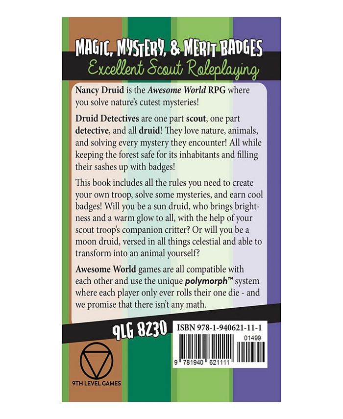 9th Level Games Nancy Druid RPG Book - Macy's