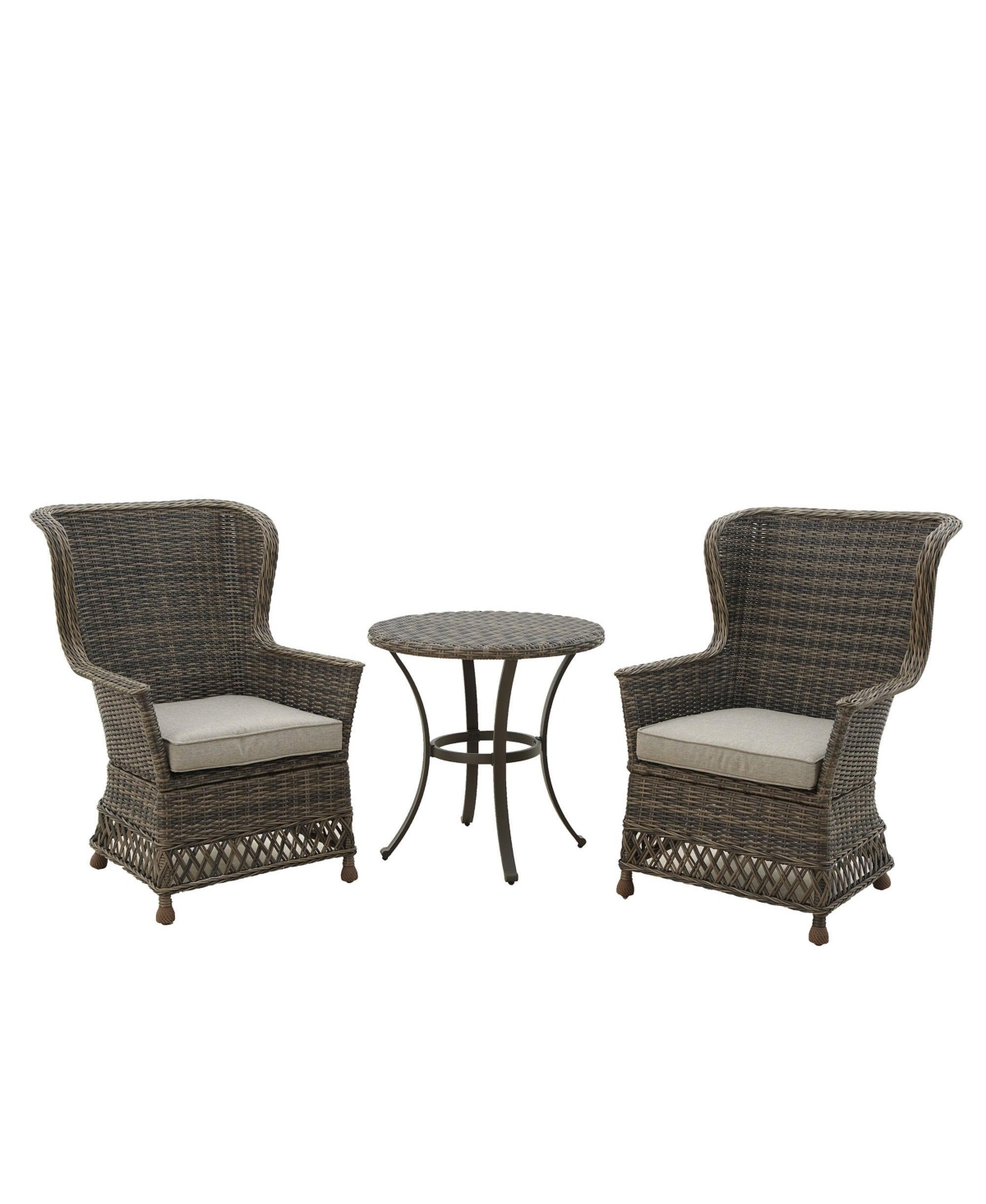 Click here for Mondawe 3-Piece Pe Rattan Wicker Patio Conversatio... prices