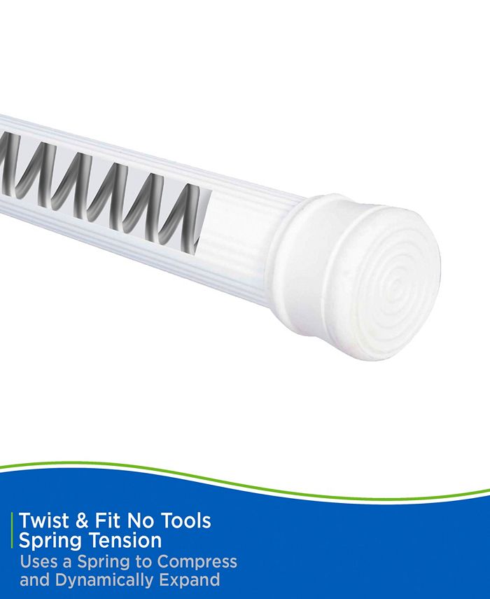 Kenney No Tools Spring Tension Utility Rod, 42-72" - Macy's