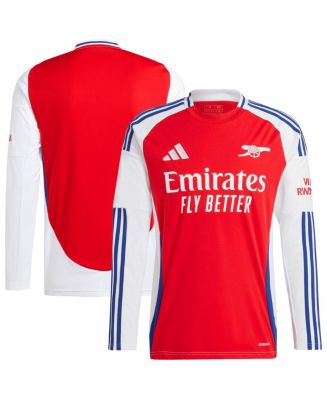 Adidas Men's Red Arsenal 2024/25 Home Long Sleeve Replica Jersey - Macy's