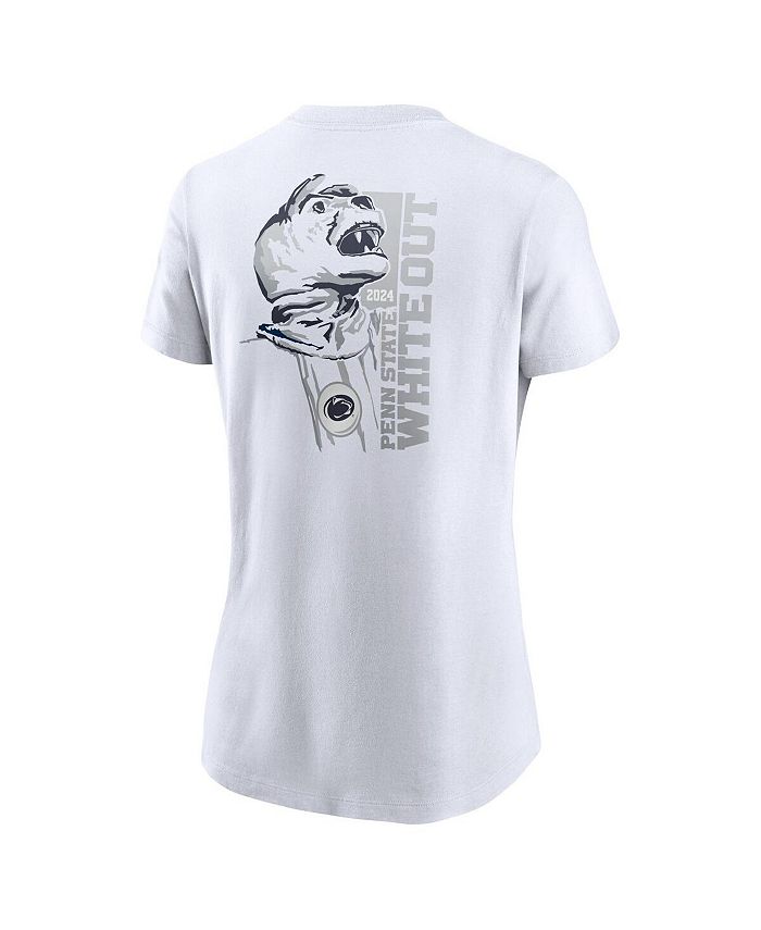 Nike Women's White Penn State Nittany Lions 2024 White Out T-Shirt - Macy's