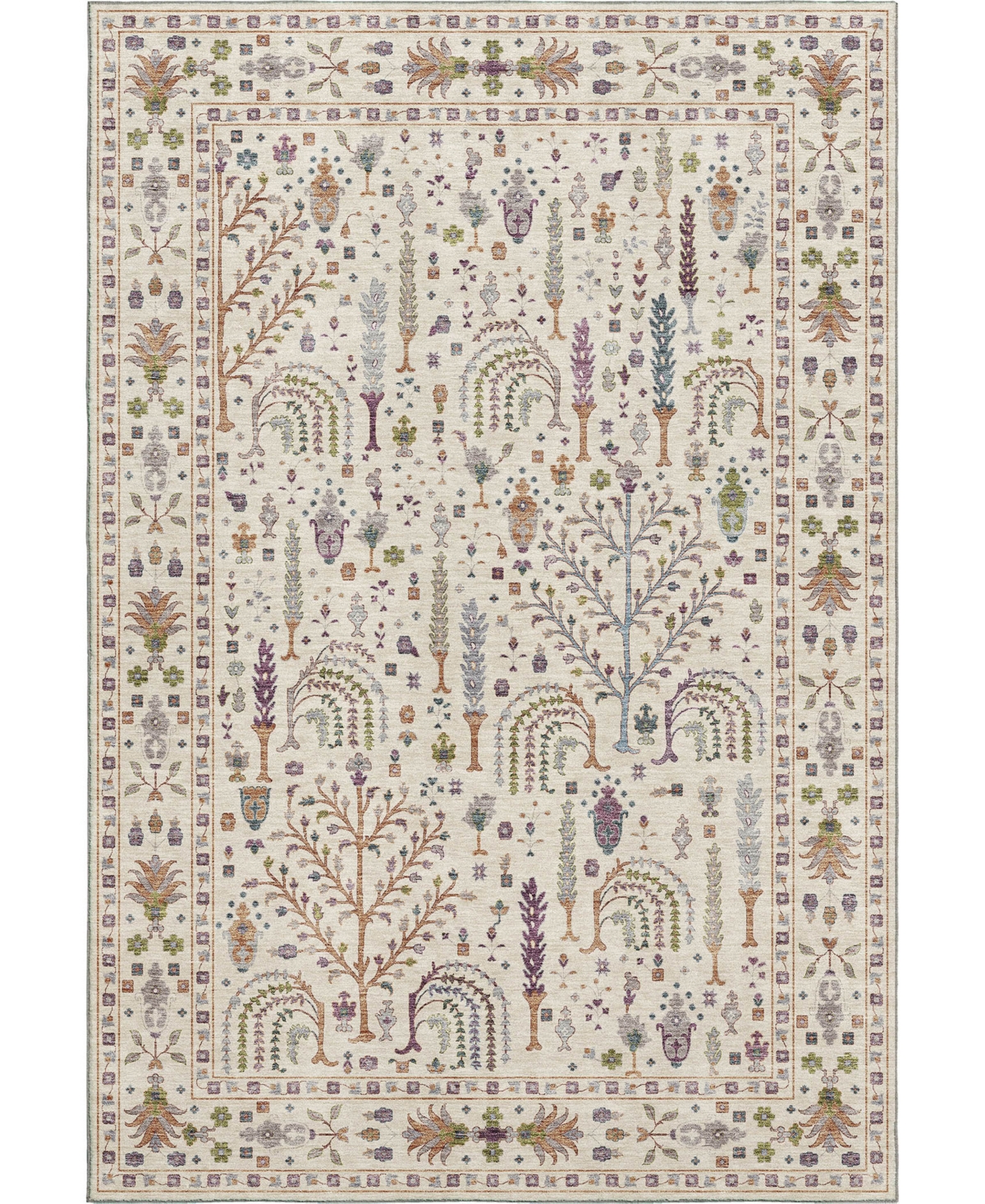 Click here for Dalyn Hatay Washable HY5 3x5 Area Rug - Ivory prices