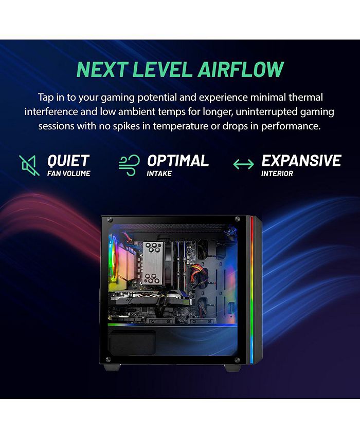 Skytech Gaming Skytech Chronos Mini Gaming PC, Intel i3 12100F, GTX ...