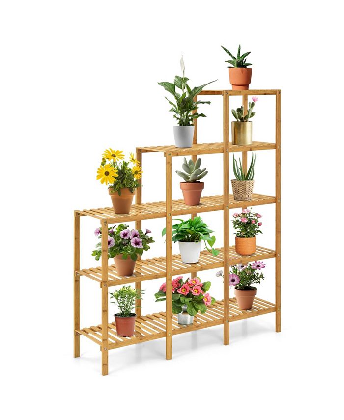 Slickblue Multifunctional Wicker Shelf Display Organizer - Macy's