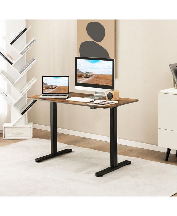 Slickblue Electric Standing Desk Adjustable Stand up Computer Desk Anti ...