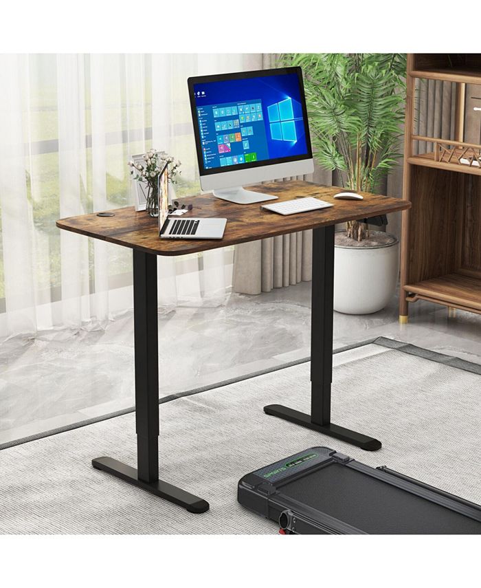 Slickblue Electric Standing Desk Adjustable Stand up Computer Desk Anti ...