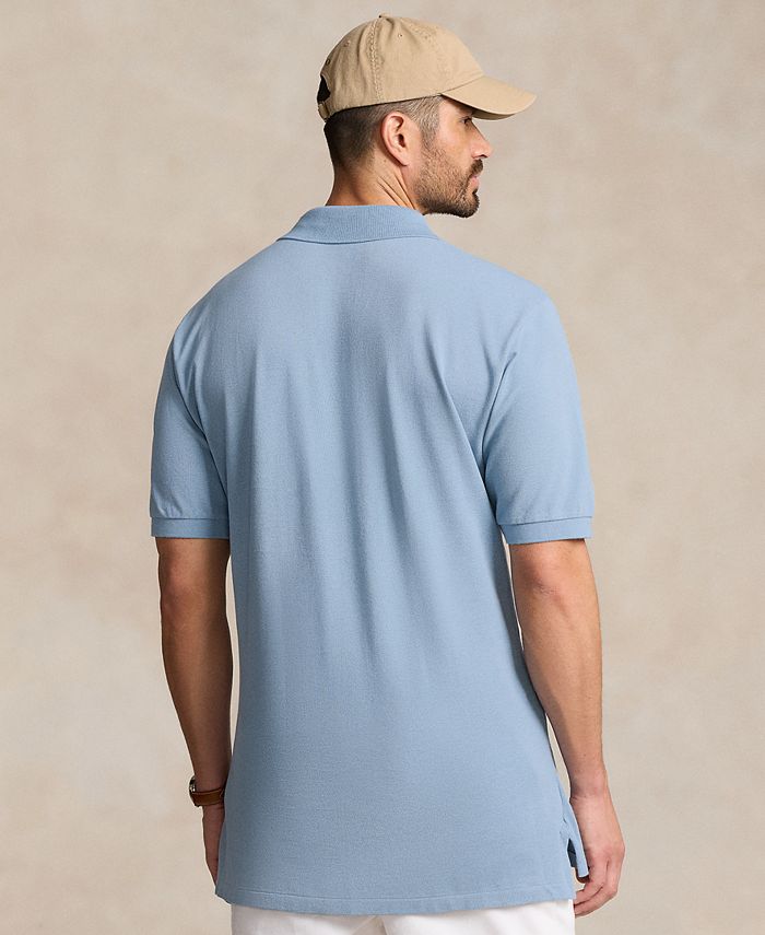 Polo Ralph Lauren Men's Big & Tall The Iconic Mesh Polo Shirt - Macy's