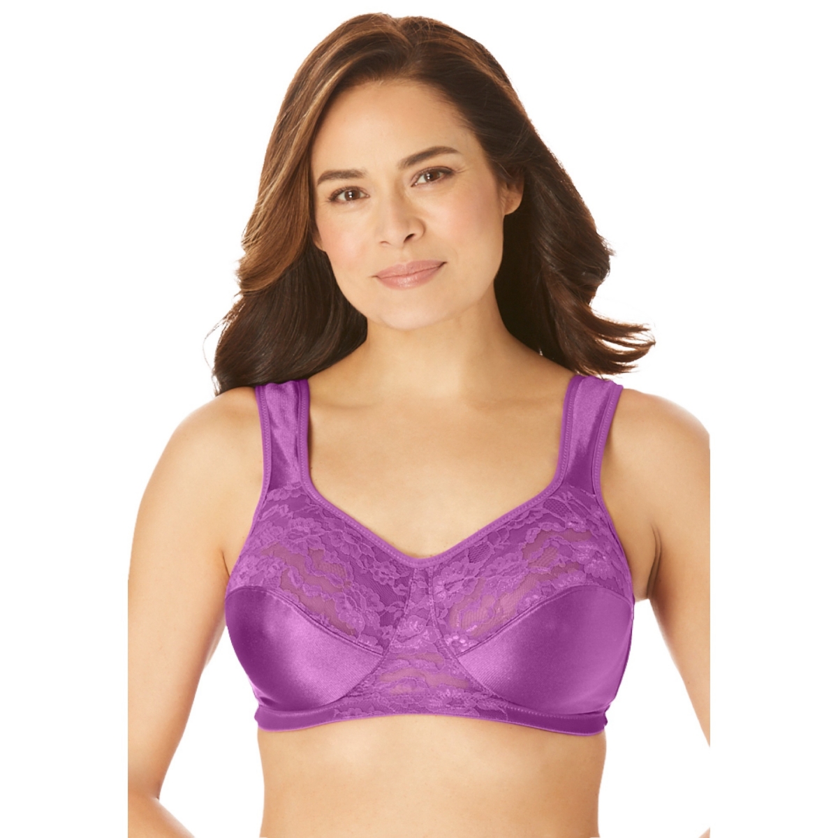 Click here for Comfort Choice Womens Easy Enhancer Wireless Bra -... prices